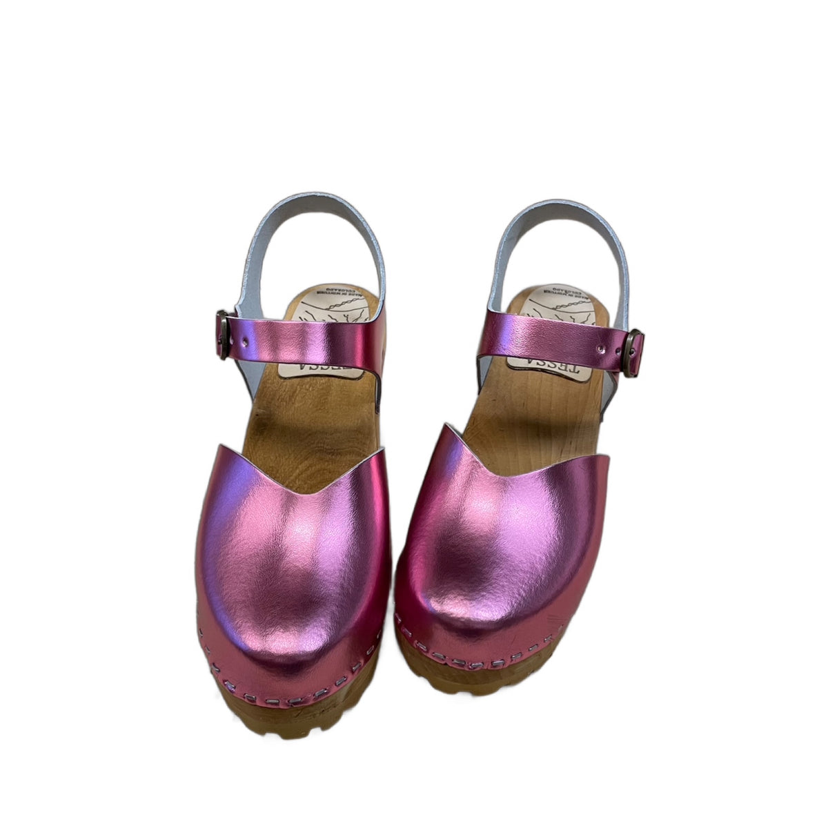 Traditional Heel Womens clogs in your choice of Featured Leather ...